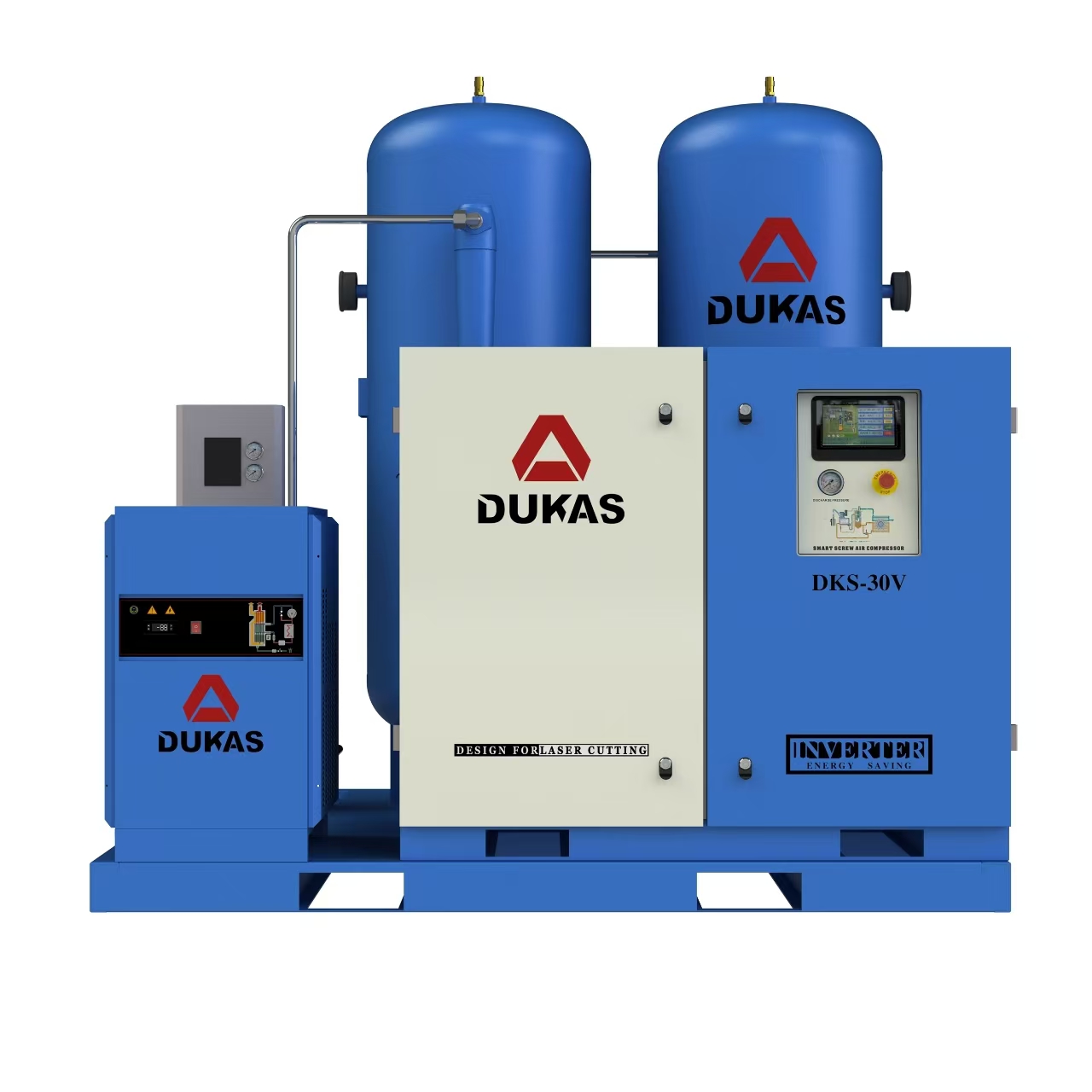 Wholesale Compact Skid-Mounted Air Compressor Saves Space, Electricity ...